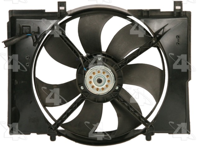 Engine Cooling Fan Assembly-Radiator Fan Assembly fits 04-06 Chrysler ...