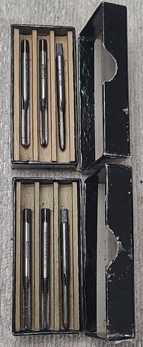 Greenfield GTD 2 sets of 8-36 NF #305 Machine Screw Taps Taper-plug ...