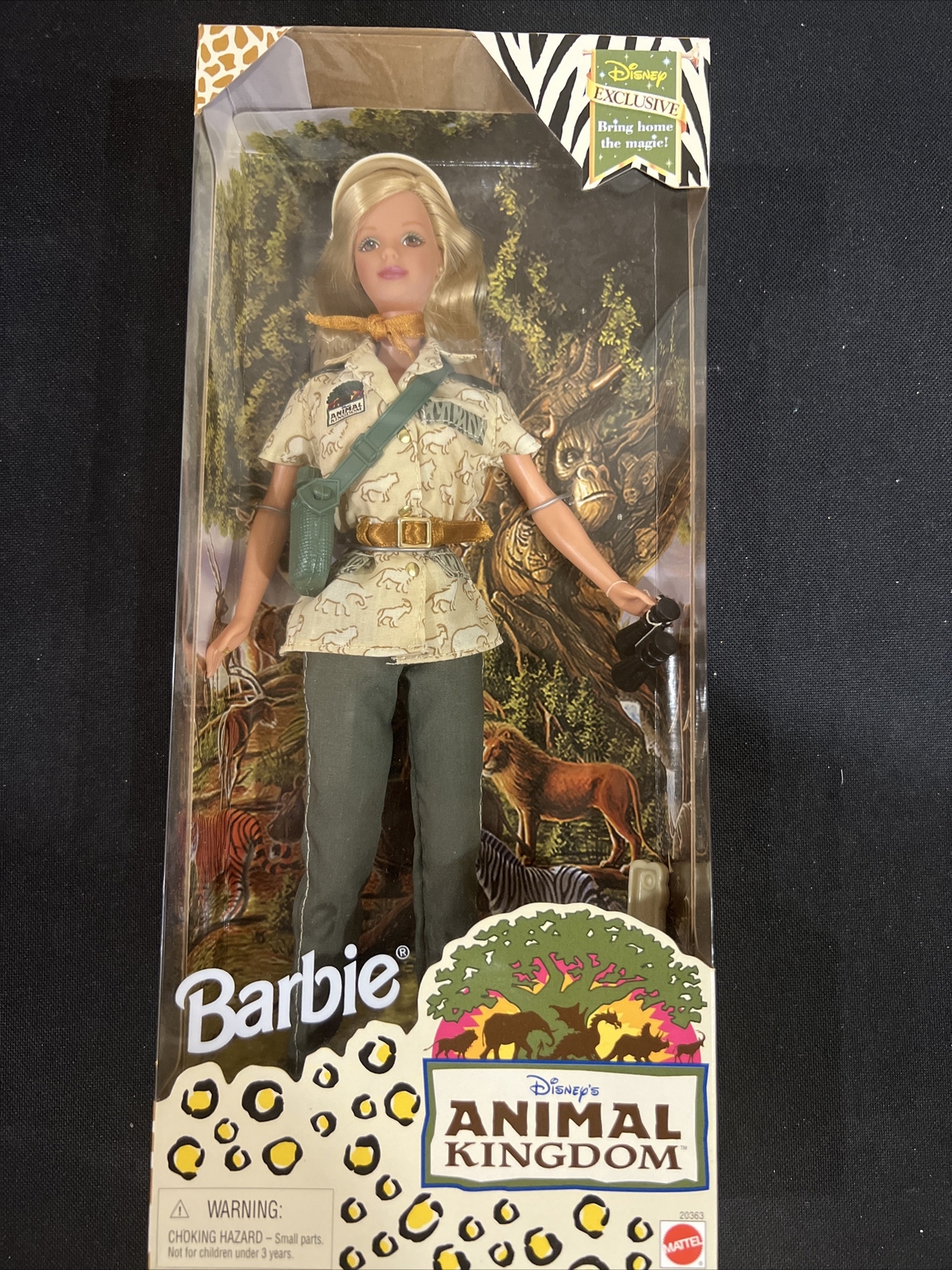 Barbie Dolls Disney Animal Kingdom 1998 Mattel #20363 NIB Mint ...