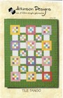 Tile Tango Sewing Quilt Pattern 4 Sizes Lap Twin Queen & King | eBay