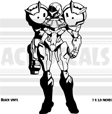 Metroid - Super Metroid - Samus - Nintendo - Vinyl decal sticker | eBay