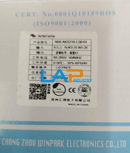 For WINPARK Temperature Controller AK6-AKS210-C301R 85-265V 50/60HZ 0 ...
