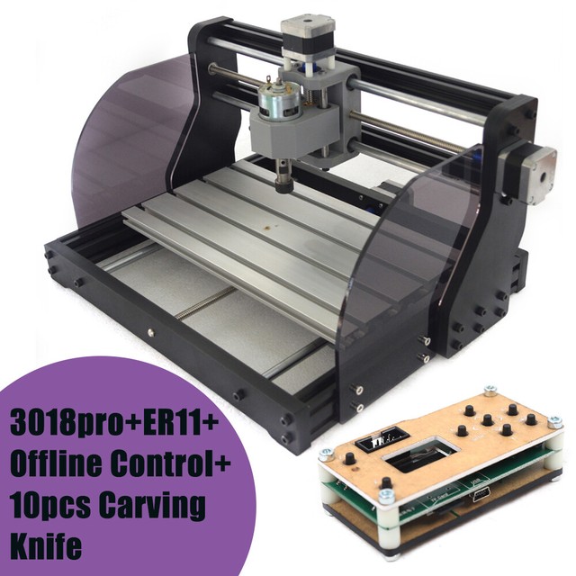 CNC3018 PRO DIY Router Kit Engraving Laser Machine GRBL Control 3 Axis ...