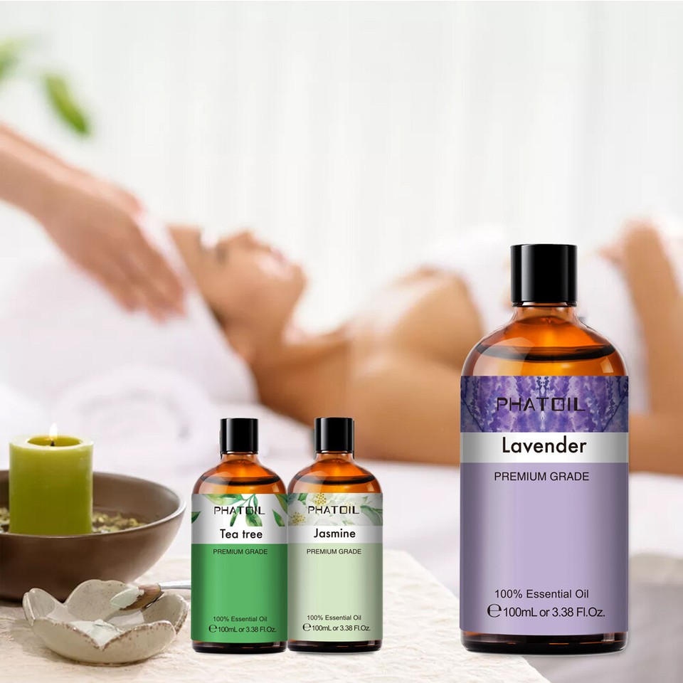 100mL Pure Essential Oils - Premium Grade Oil -Natural Aromatherapy ...