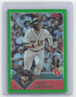 2023 Topps Archives #224 Alex Verdugo Green Foil #/99 | eBay