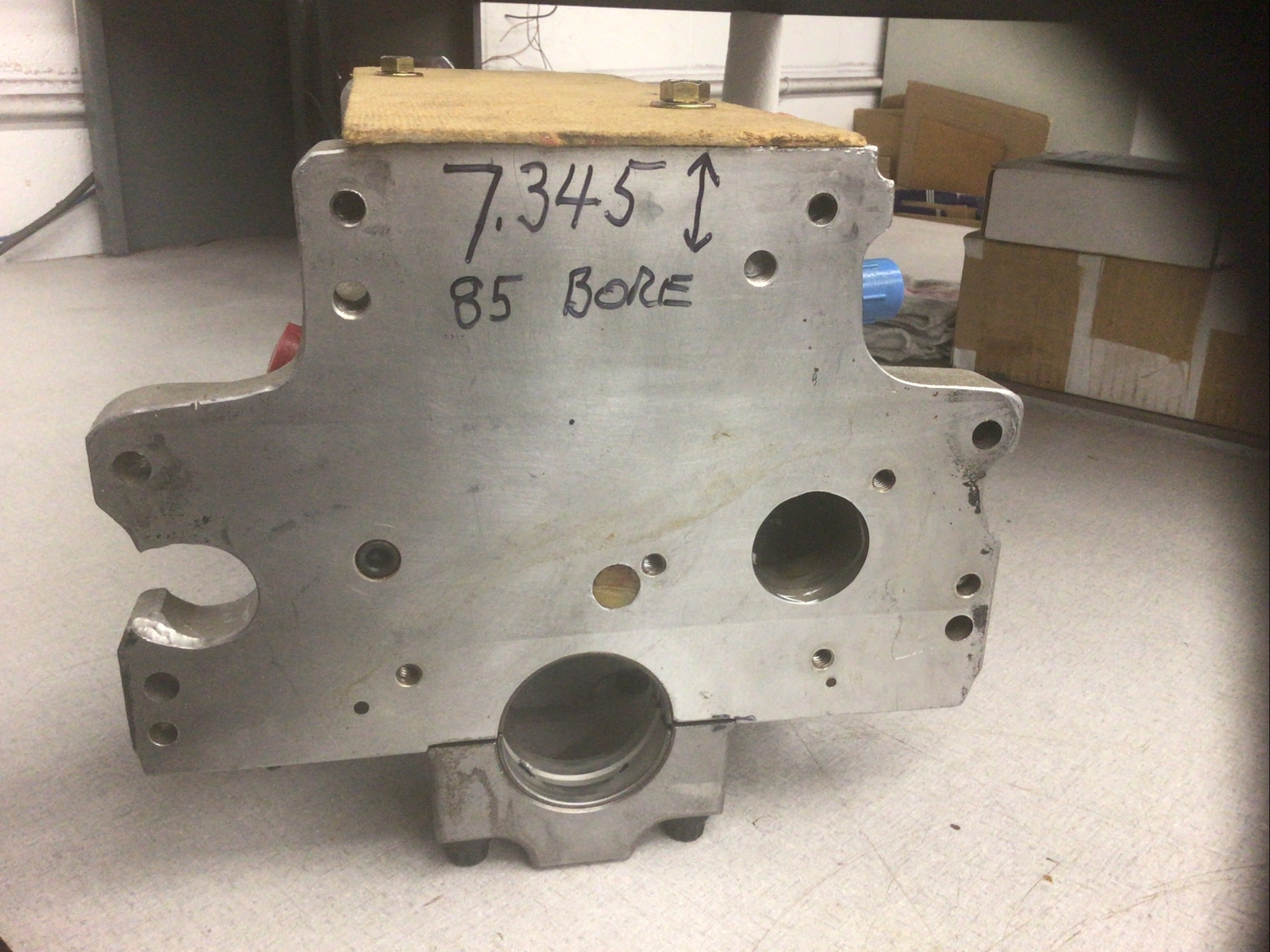Cosworth BDA Formula Atlantic Engine Block Modified For SWIFT Big Bore ...