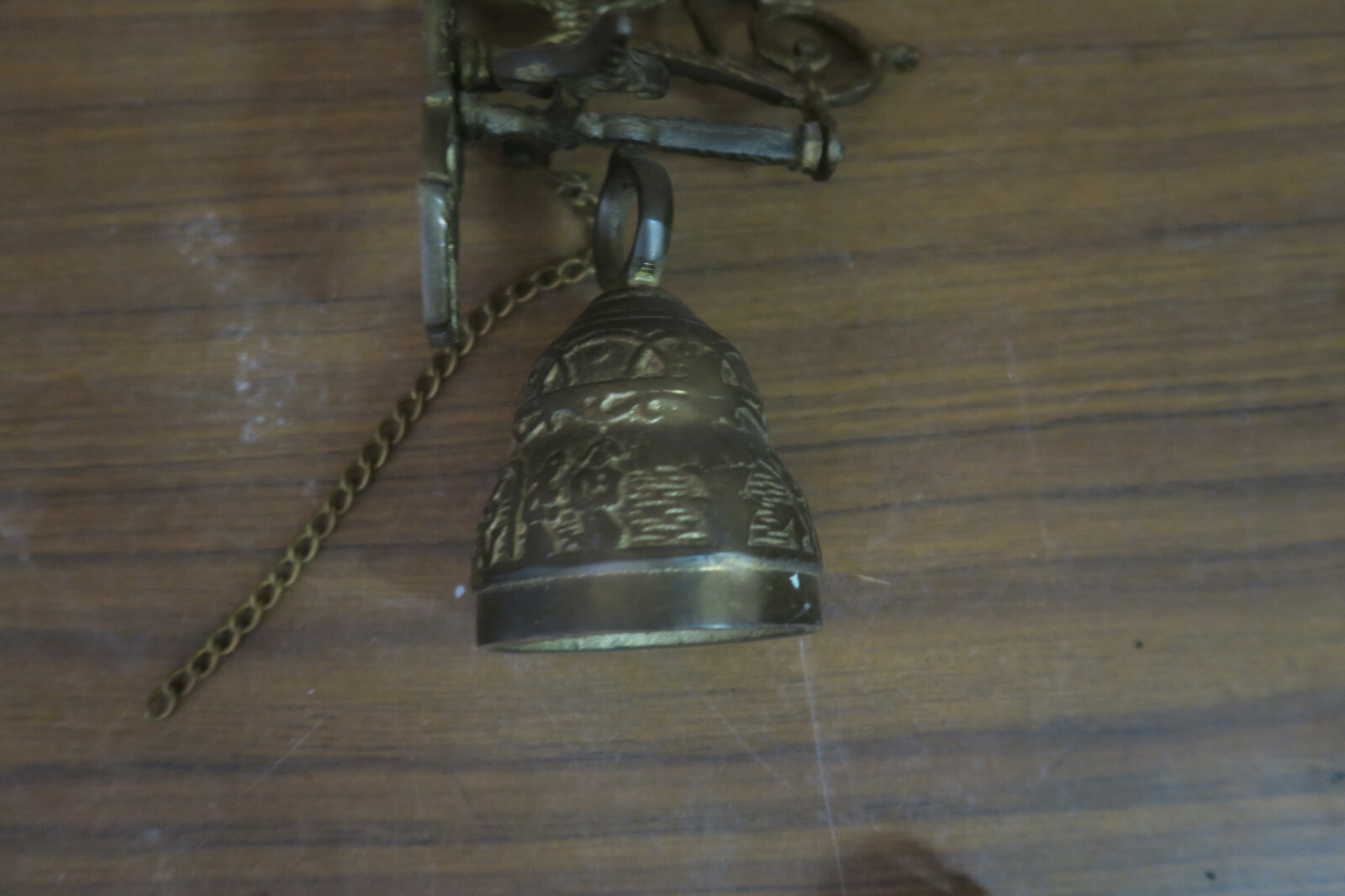 Vintage Hanging Ringing Brass Monastery Bell | eBay