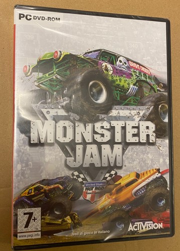 Monster Jam Game PC-DVD ROM New Italian English MonsterJam | eBay