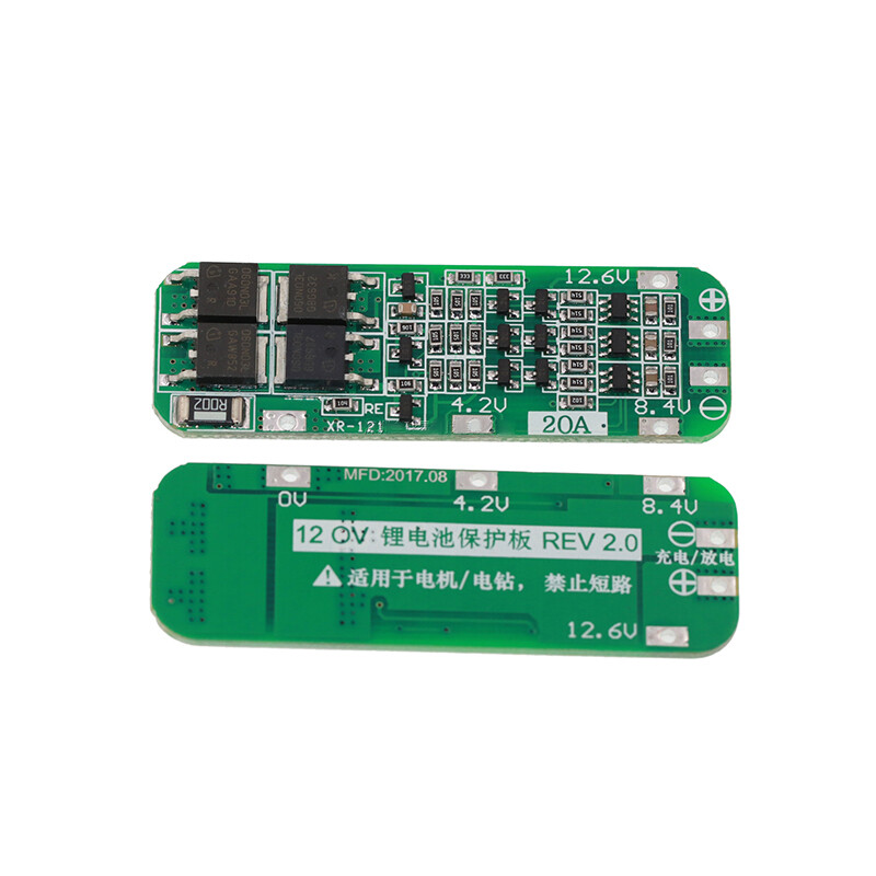 12V 12.6V 18650 Li-ion Lithium Battery Charger PCB BMS Protection Board ...