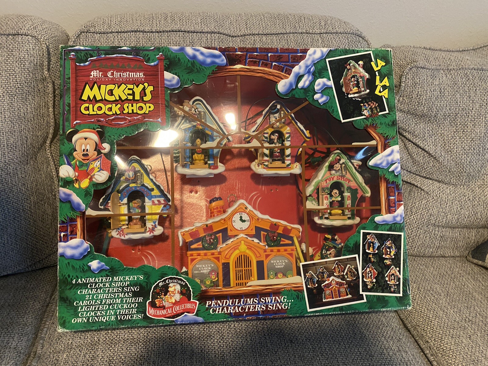 Mr. Christmas 1993 Mickey's Clock Shop for sale online | eBay