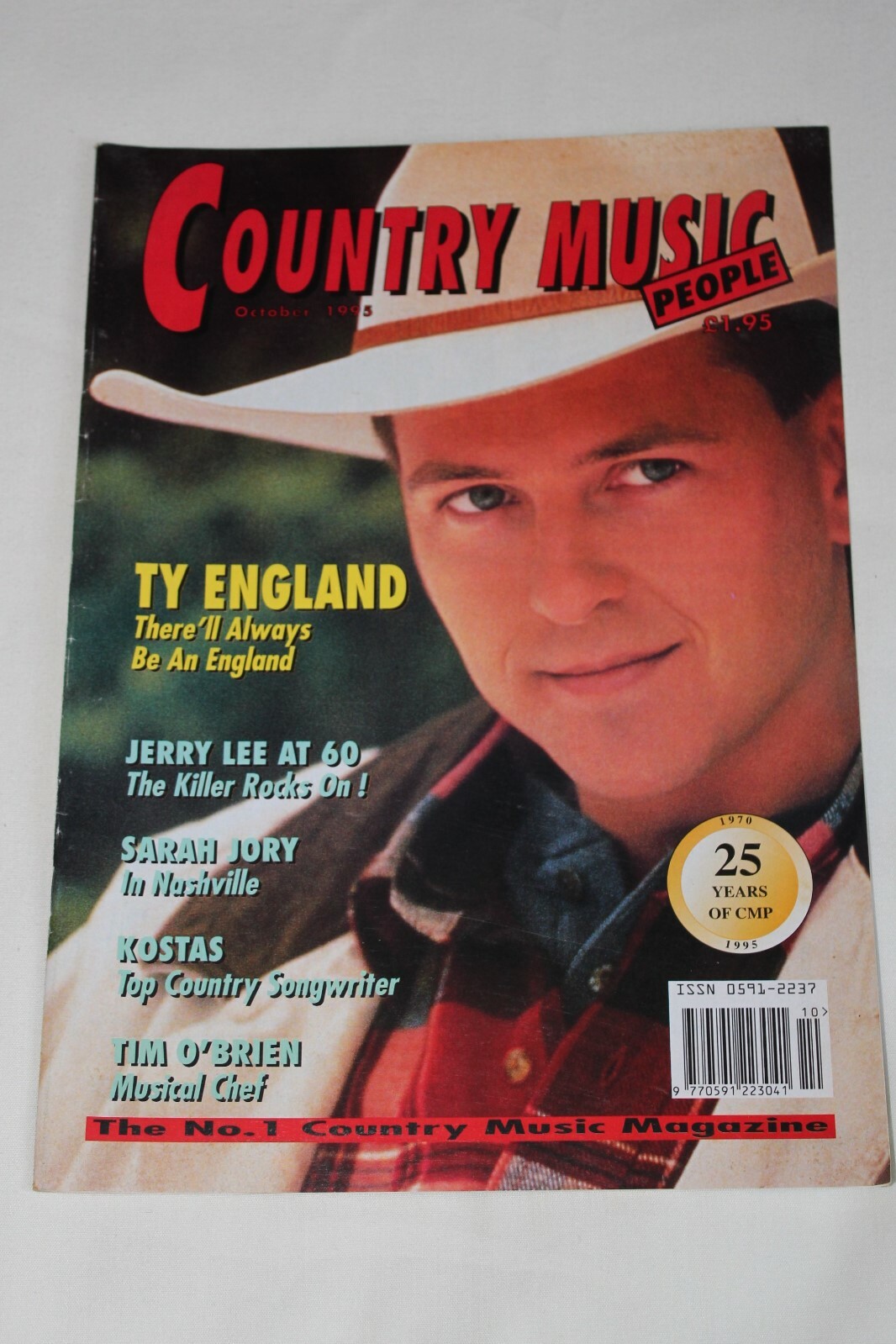 TY ENGLAND, TIM O'BRIEN, SARAH JORY - COUNTRY MUSIC PEOPLE, ISSUE 309 ...