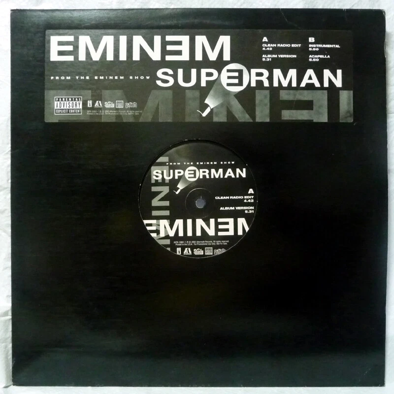 Eminem Superman Cover