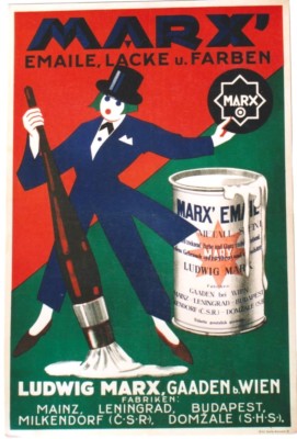 Original vintage poster MARX PAINTS ENAMEL COLORS c.1935 | eBay