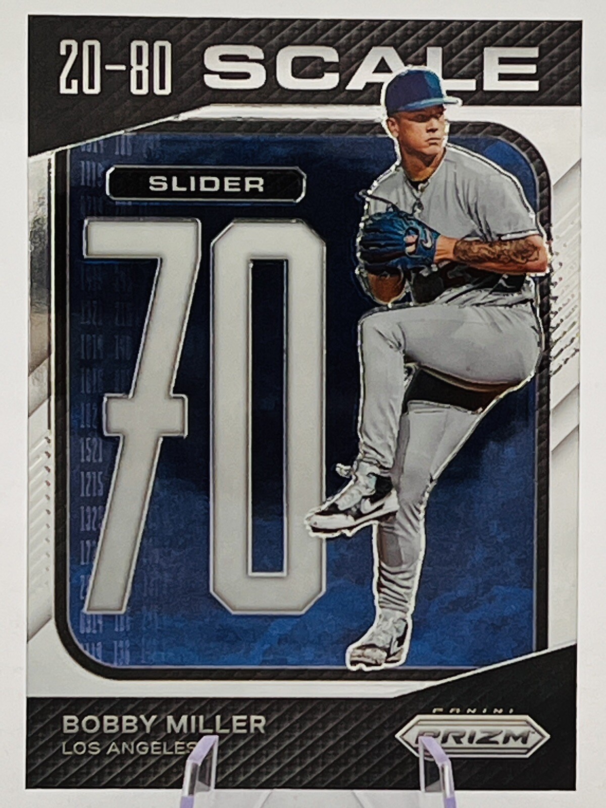 2023 Panini Prizm Baseball Bobby Miller #SC14 20-80 Scale | eBay