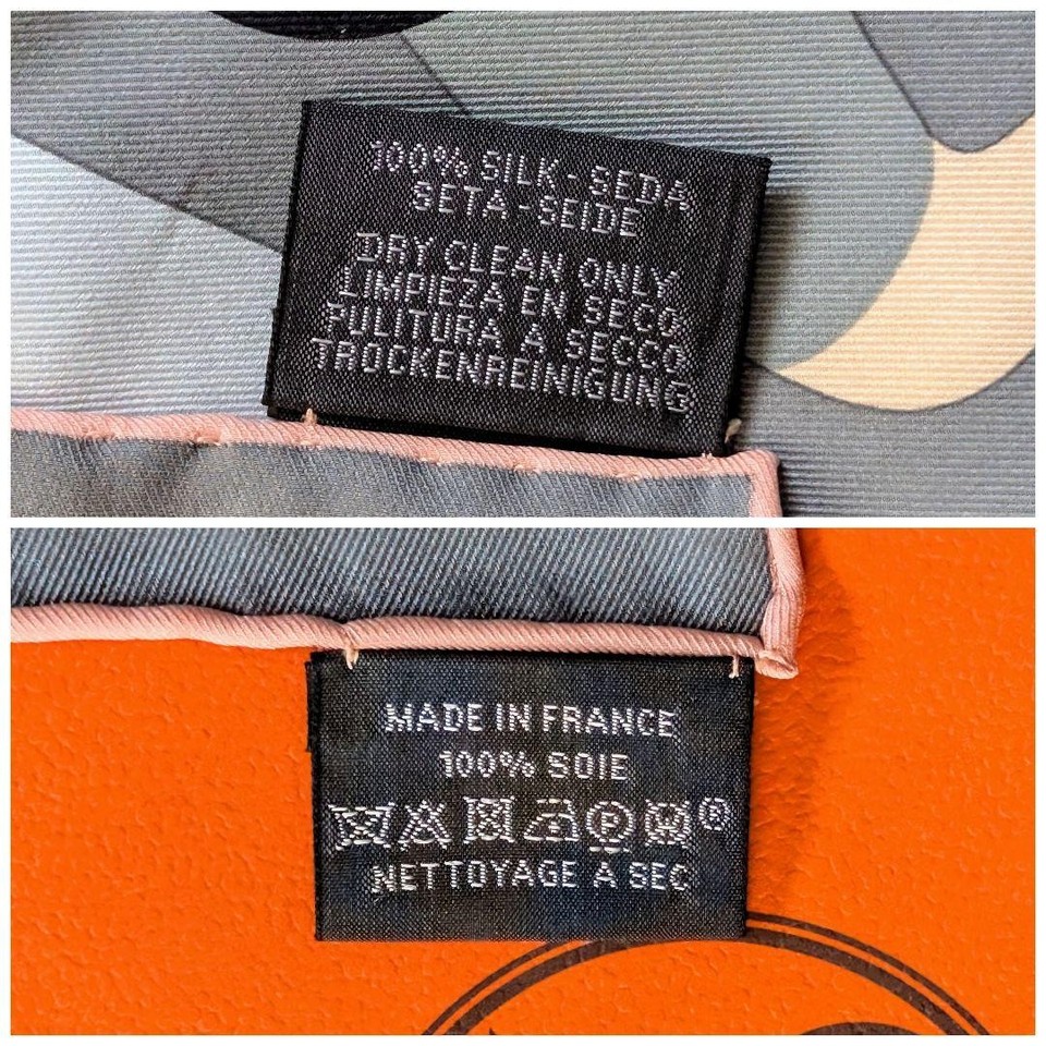 Hermes Carre 70 Homage To Gene Kelly Scarf Tag m1_0703 | eBay