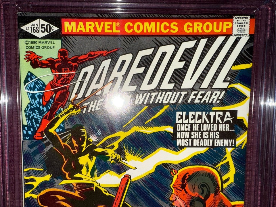 Daredevil #168 CGC 9.4 HUGE 🔑🔥 1st appearance of Elecktra! DD Born ...