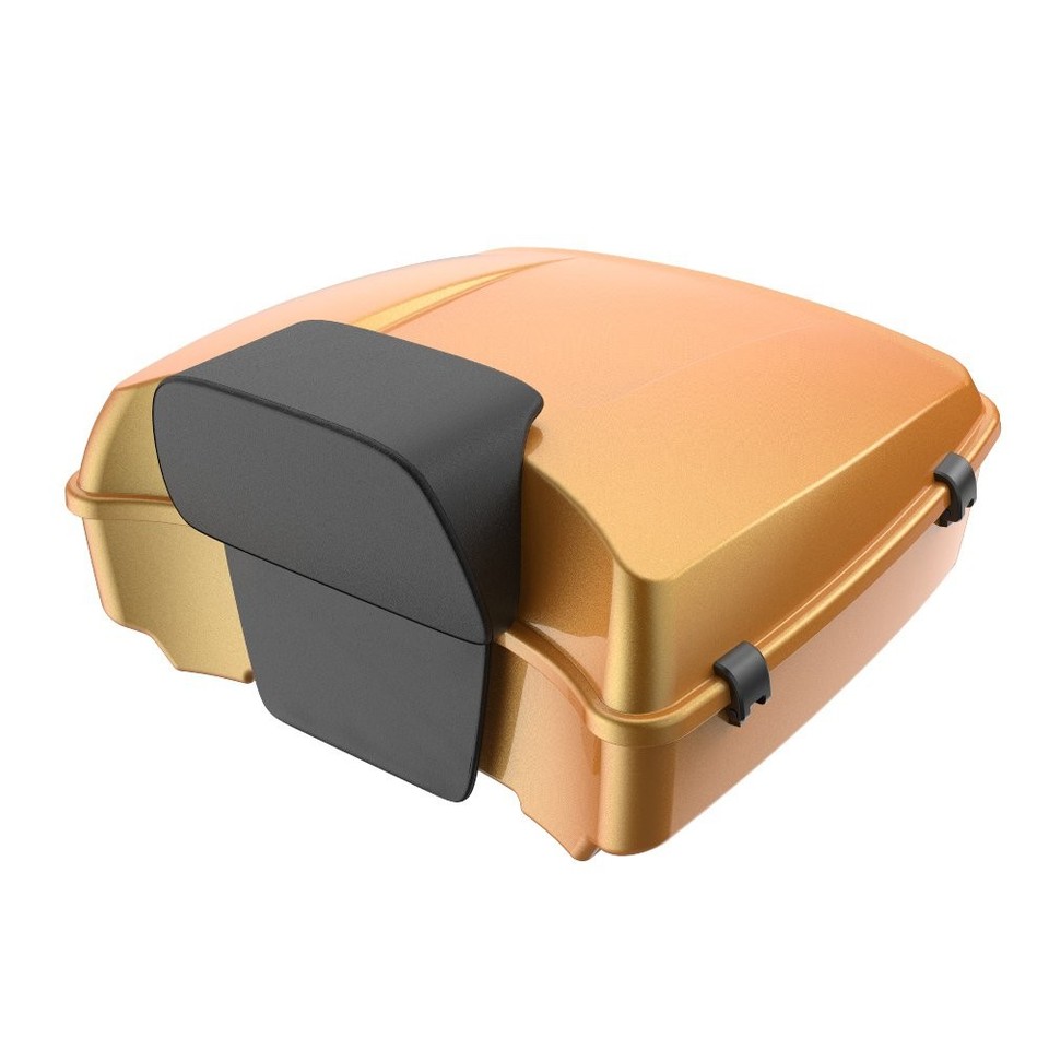 Advanblack Hard Candy Gold Flake Chopped Tour Luggage Trunk Pad Mount ...