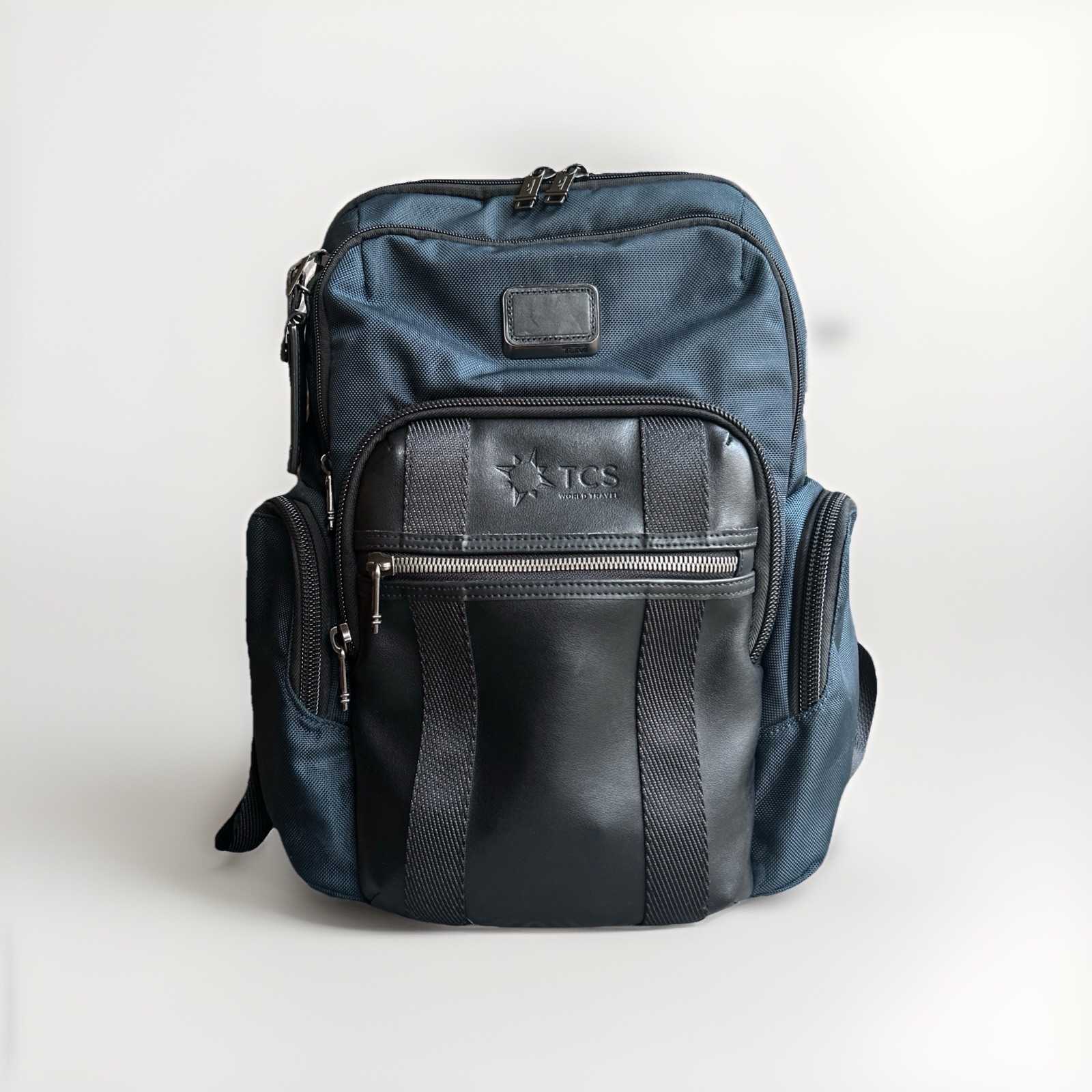 TUMI Alpha Bravo Nellis Backpack - Navy Blue/Black - Gem