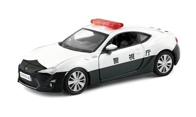 Jozan Diecast Miniature Car Cast World Toyota 86 Police Vehicle Car ...