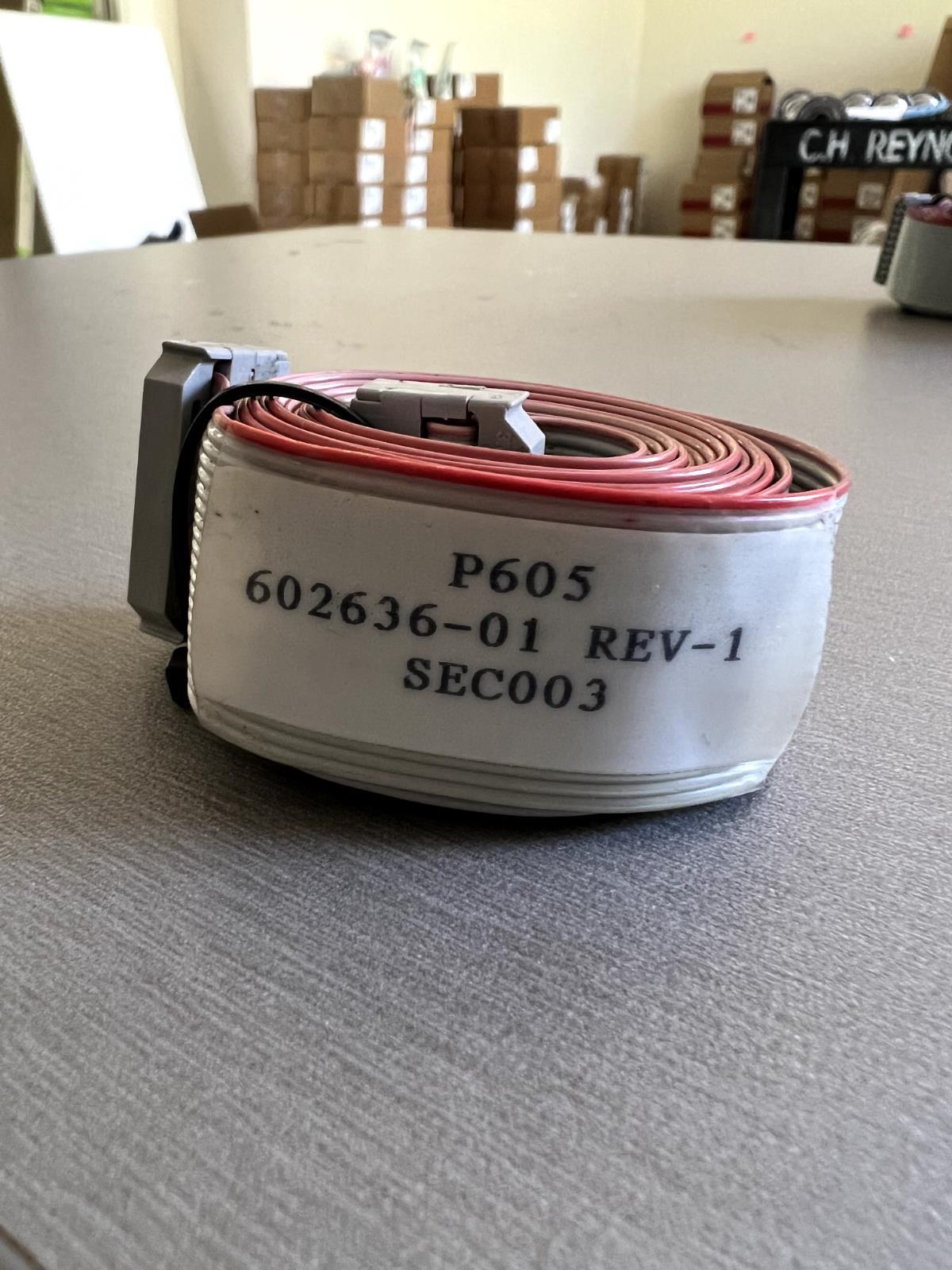 SVG Thermco VTR Ribbon Cable P605 602636-01 REV-1 SEC003 | eBay
