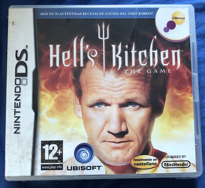Hell's Kitchen the game Nintendo DS Video Game Chef Ramsay's Recipes | eBay