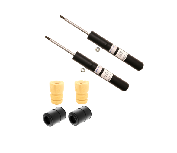 Set of 2 Front Shock Absorbers + Bump Stops + Protection Boots for ...