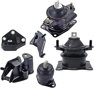 ENA Engine Motor and Trans Mount Set of 6 Compatible with Honda 2003 ...