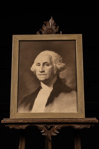 George Washington Athenaeum Portrait Sepia Print | eBay