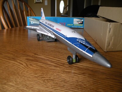 Vintage mid 1960's Daiya Pan Am Boeing 2707 SST Concorde Battery ...