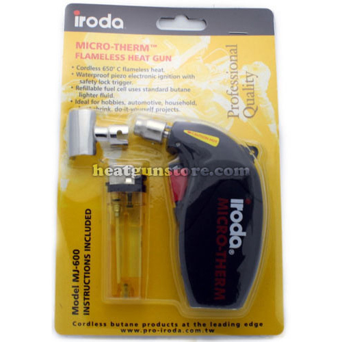 Iroda MJ-600 MICRO-THERM Cordless Butane Heat Gun | Heat Shrink | eBay