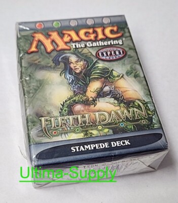 2004 Magic the Gathering MTG Trading Card Fifth Dawn STAMPEDE Theme ...