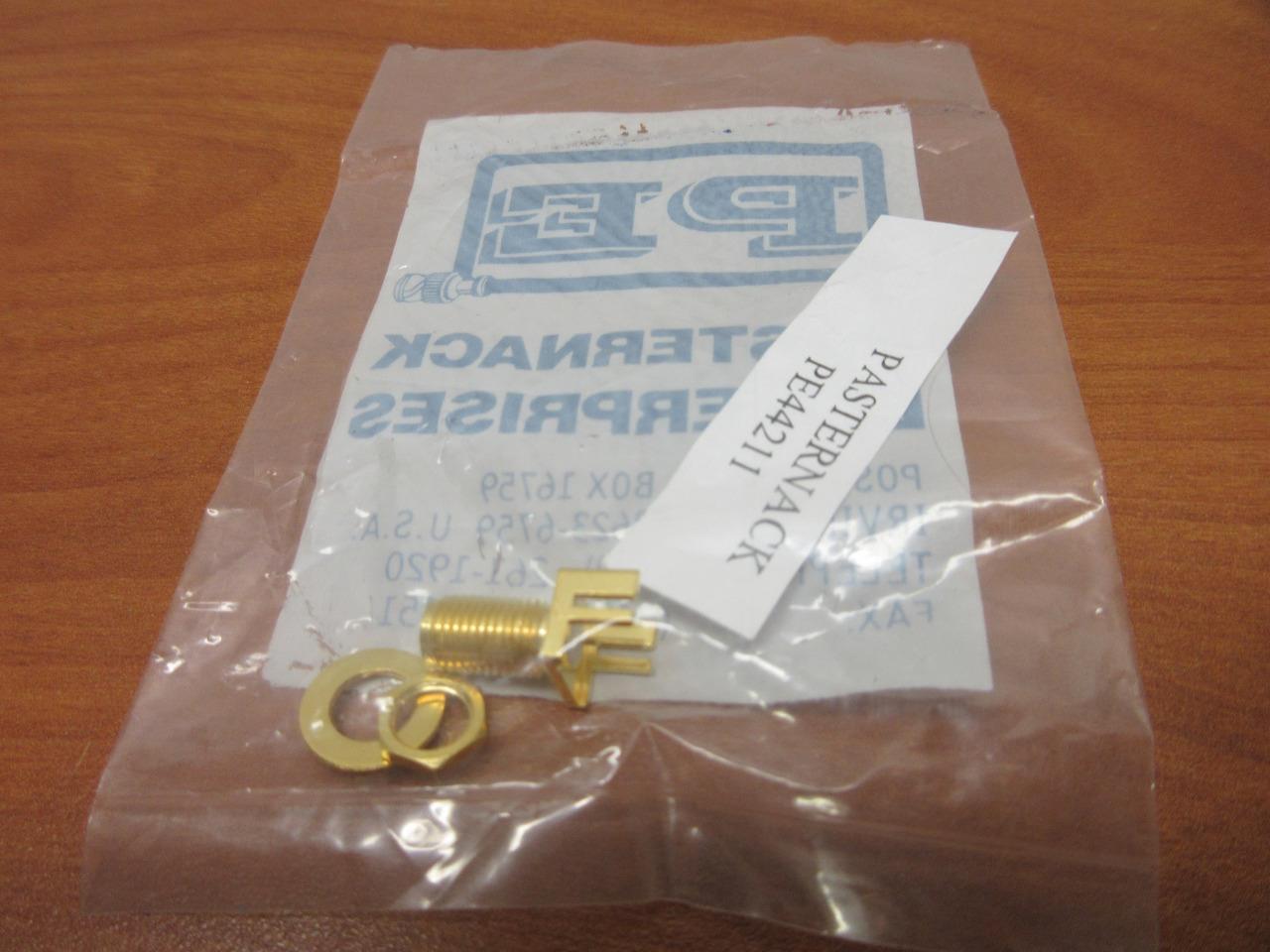 PASTERNACK PE44211 SMA FEMALE BULKHEAD MOUNT CONNECTOR | eBay