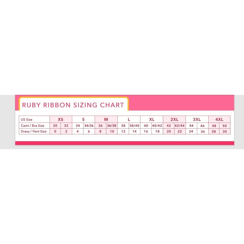 Ruby Ribbon Original Cami Pale Size 40 XL Level 4 Support Shaping Top ...