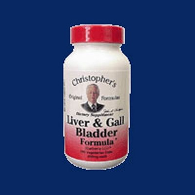 Liver & Gall Bladder Formula 100 Vegicaps By Dr. Christophers Formulas ...