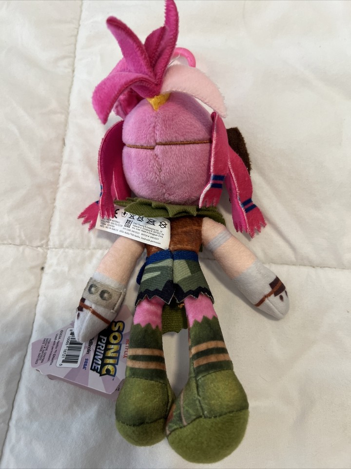 Sonic The Hedgehog Prime Rusty Rose Plush Key Chain Sets New | eBay