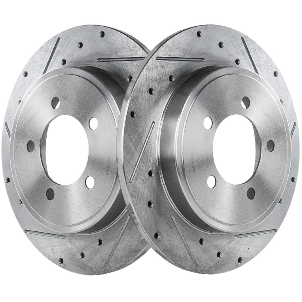 SureStop F27110046DS Rear Brake Disc 5 Lugs for 2002-2010 Ford Explorer ...