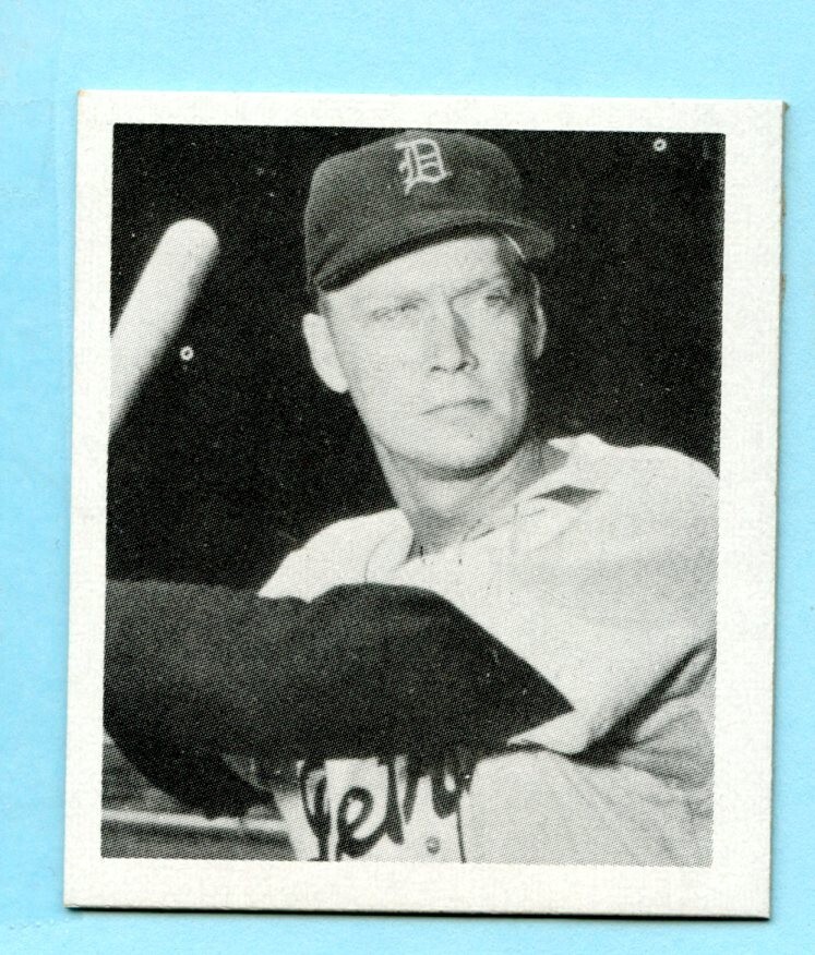 1947 Bowman Baseball Card # 55 Hoot Evers -- Detroit Tigers 1976 HRT ...