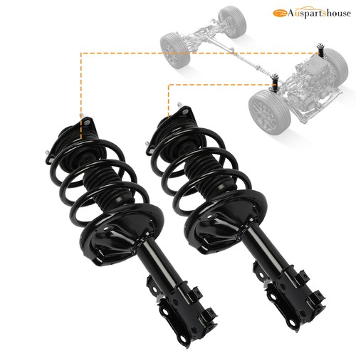 Pair Front Struts Shocks Coil Assembly For Kia Forte Forte5 Forte Koup ...