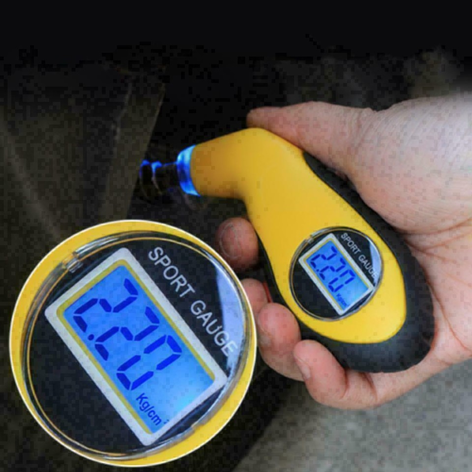 LCD Digital Tire Pressure Gauge Handy Air Gauge For Car Truck ...