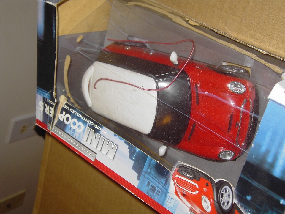 EXCALIBUR ELECTRONICS MINI COOPER S 1:20 SCALE R/C RADIO CONTROLLED TOY ...