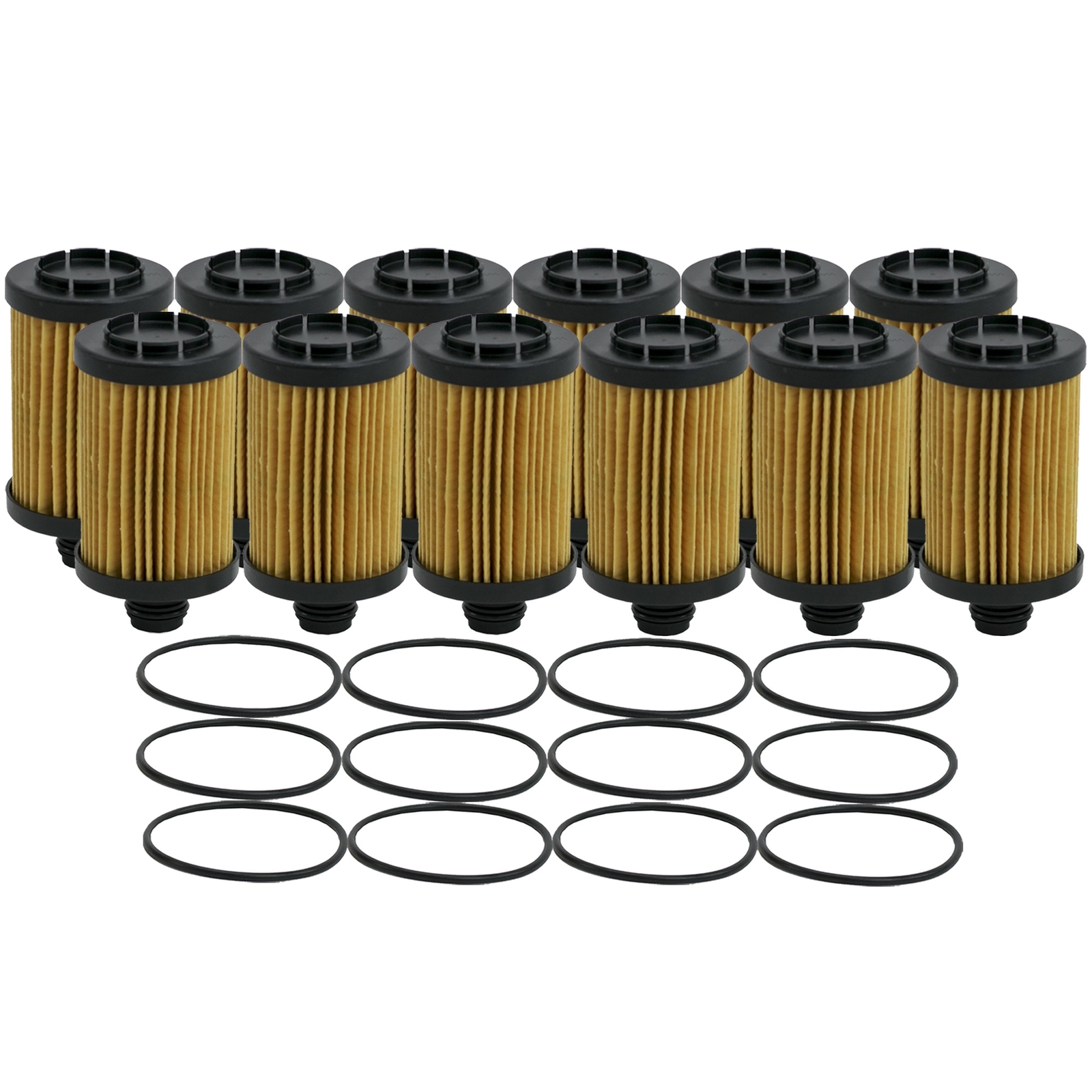 Wix Set of 12 Engine Motor Oil Filters For Jeep Ram 3.0L V6 Turbo ...