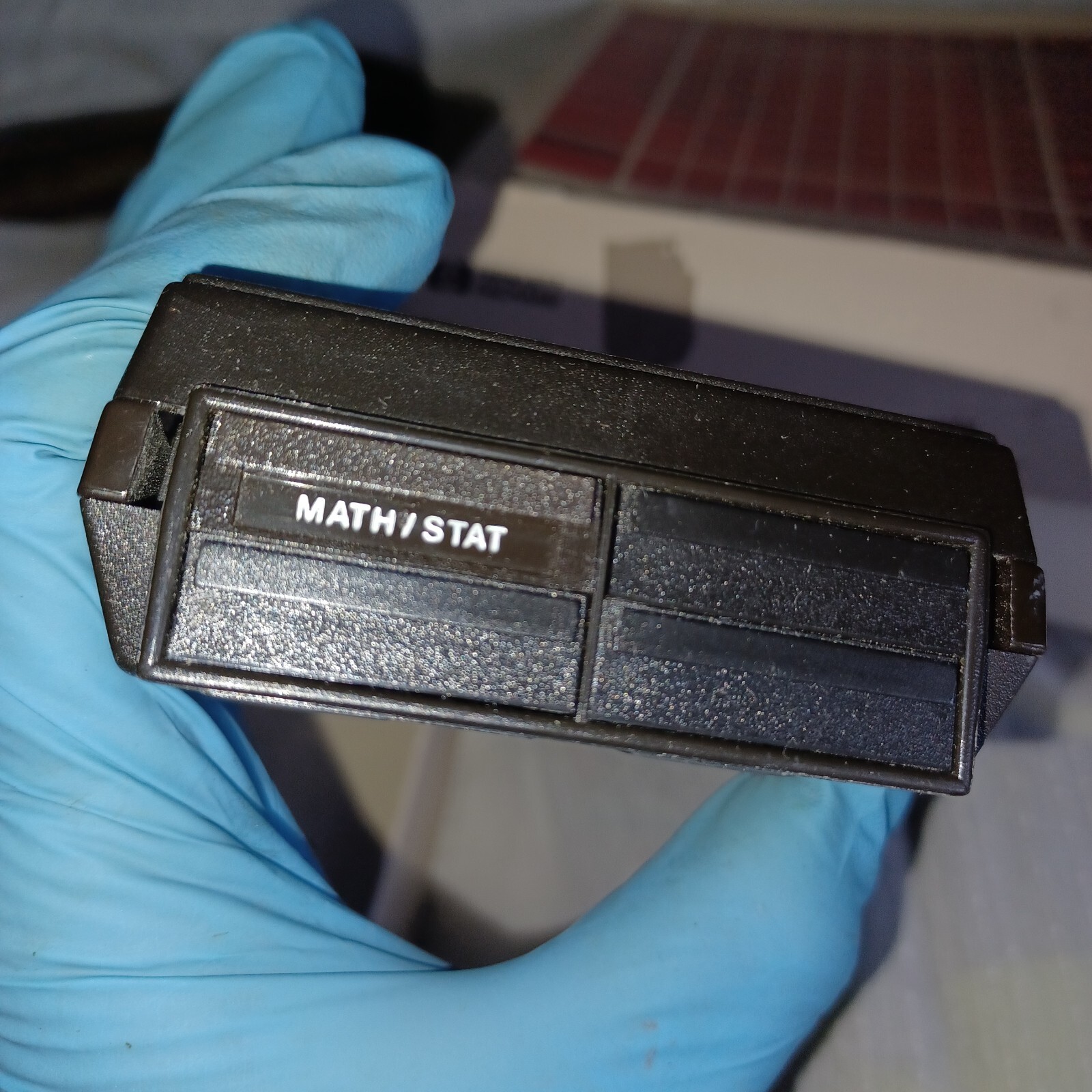 Vintage HP-41CX Scientific Calculator + Math/Stat Pac WORKING TESTED ...