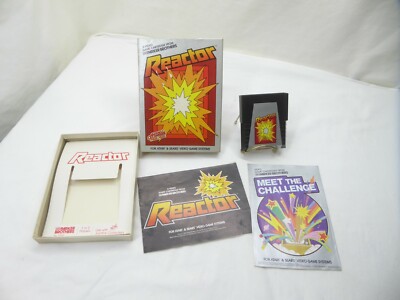 Reactor (Atari 2600, 1983) Complete with catalog Tested and working | eBay