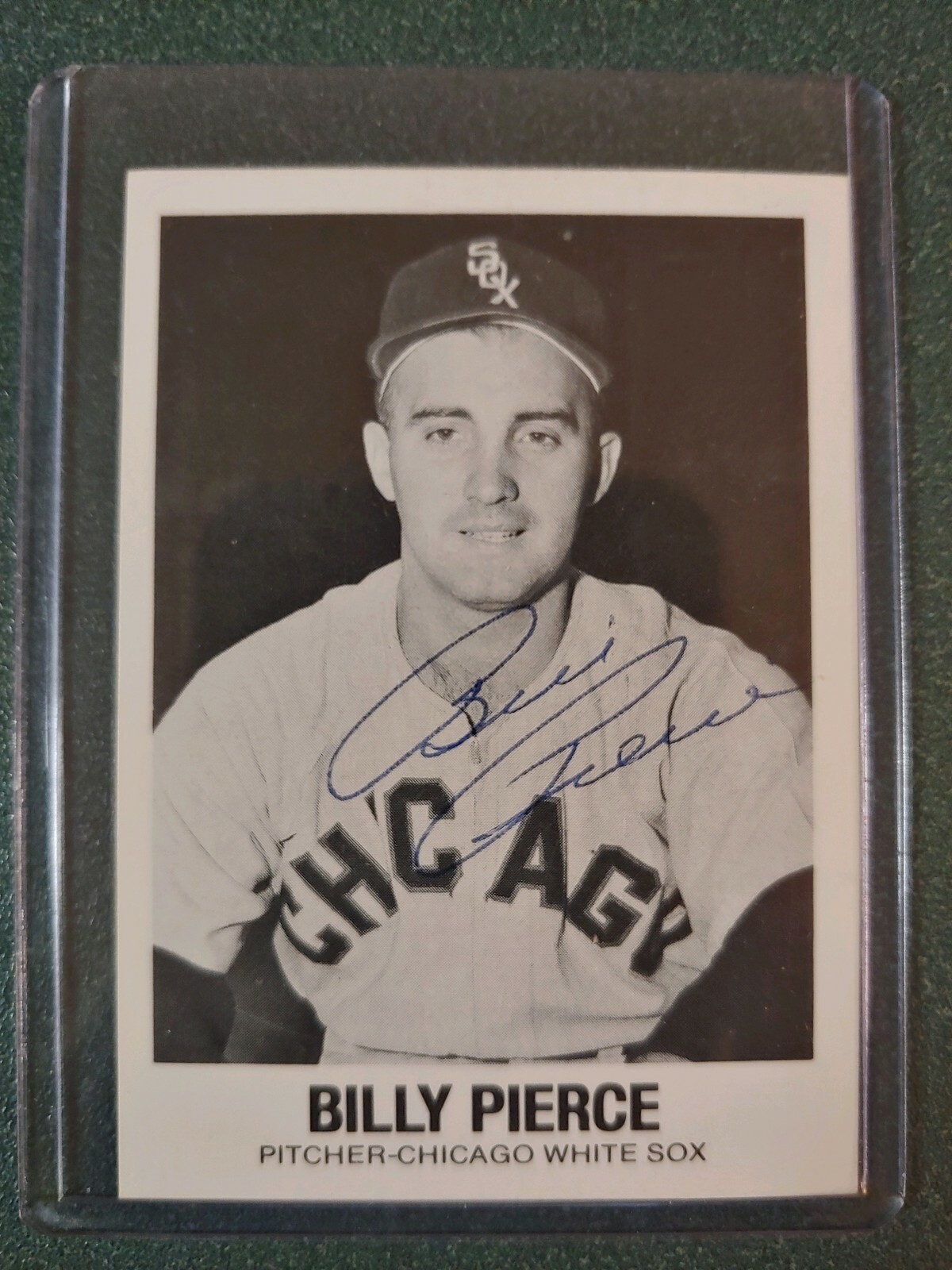 1977 TCMA Billy Pierce Autographed Card - White Sox - COA | eBay
