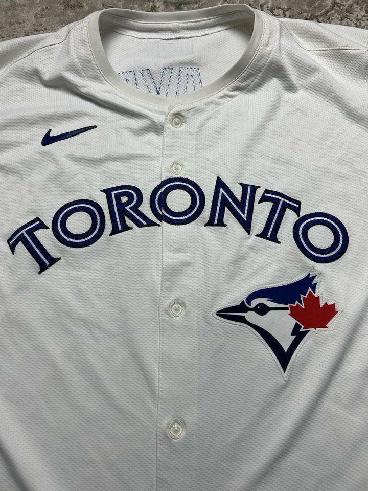 2023 Prototype Nike Authentic Toronto Blue Jays WhiteBaseball Jersey ...