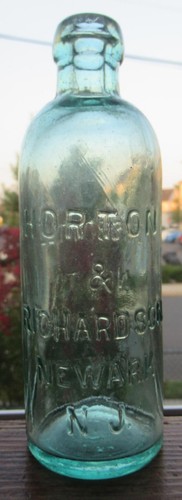 Nice Blue Aqua Horton & Richardson Newark, NJ Baltimore Loop Stopper ...