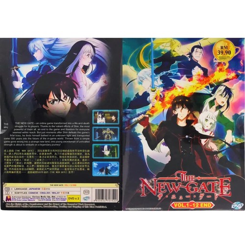 DVD Anime The New Gate Complete TV Series (Vol. 1-12 End) English ...