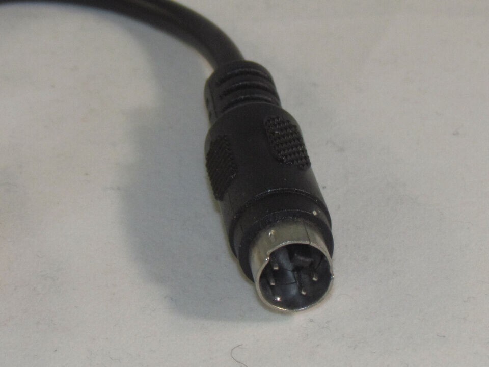 4-Pin S-Video Male to Composite Video RCA Cable Adapter 6-inch | eBay