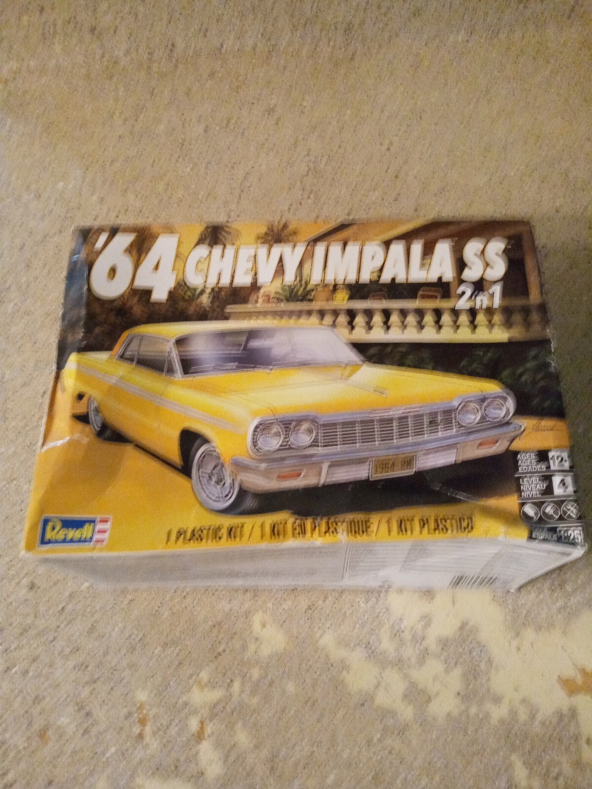 Revell Chevrolet Impala SS 2'n1 '64 1/25 Model Kit #20991 | eBay