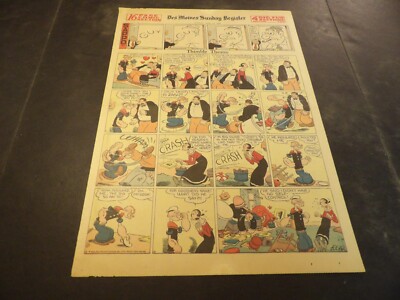 Thimble Theatre (Popeye) by Elzie Segar - Jun 14, 1936 - Sunday - Full ...